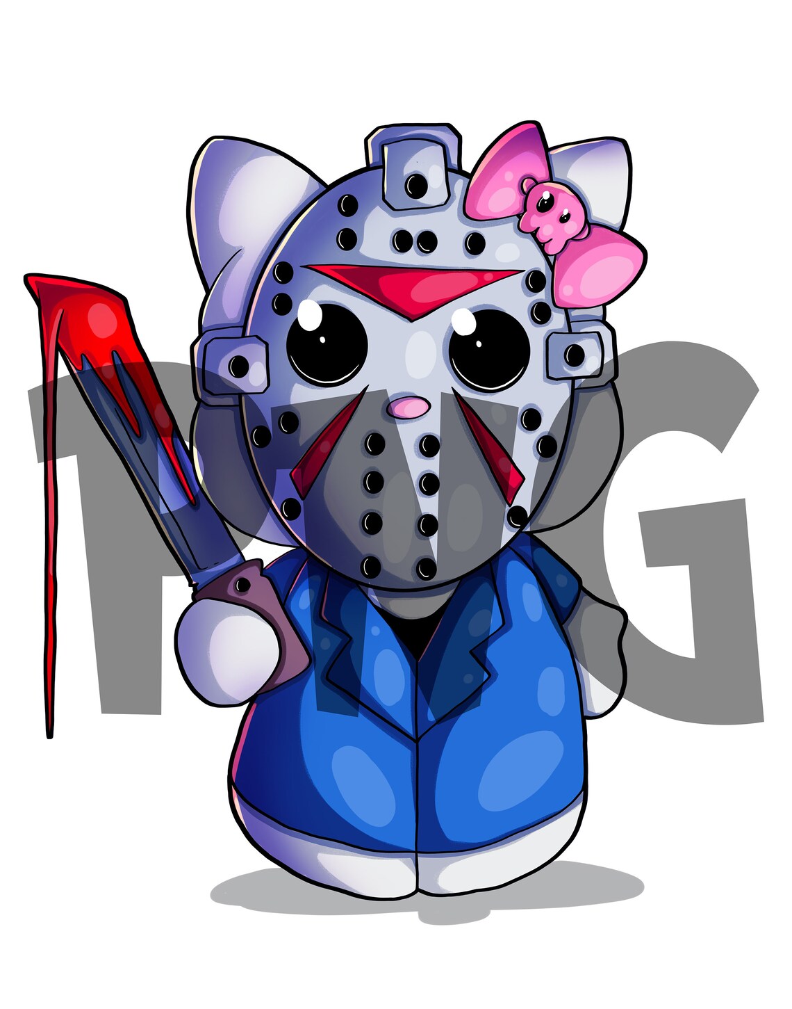 Hello Jason PNG - Scary Png File - Horror Character Png - Halloween Png ...