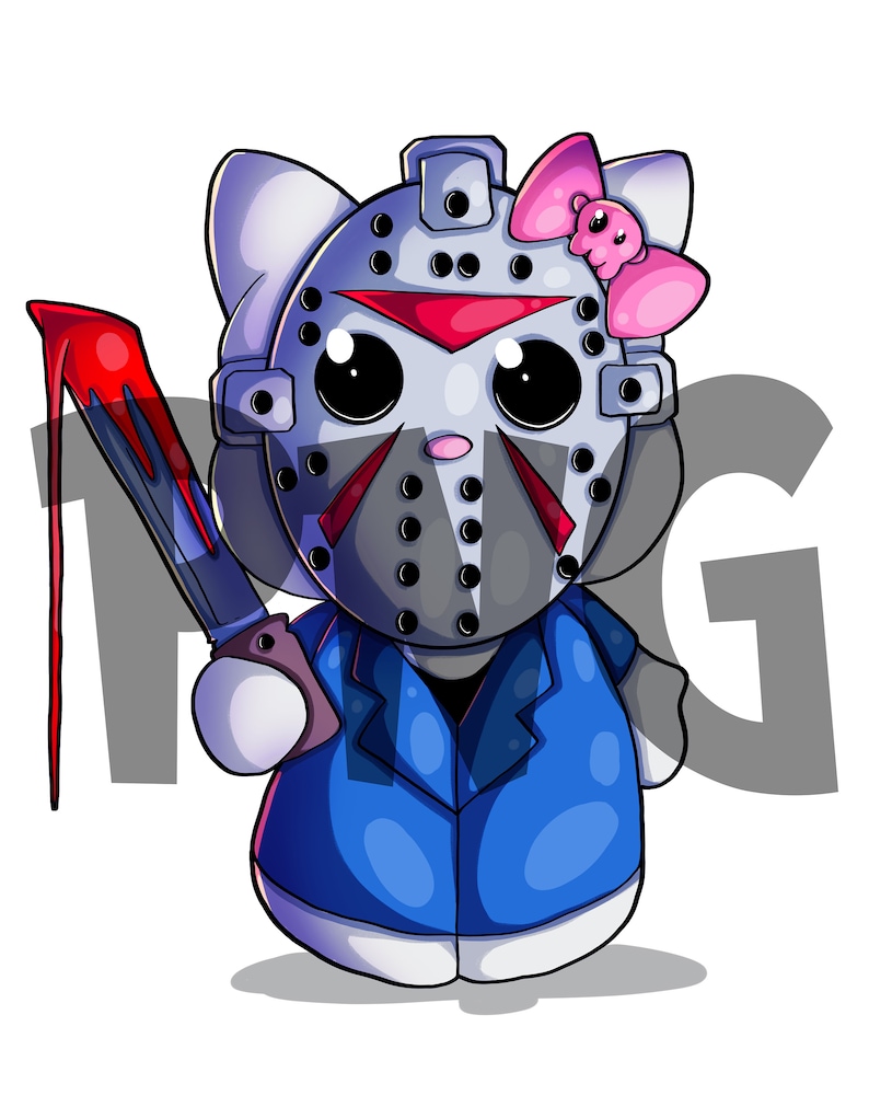 Hello Jason PNG - Scary Png File - Horror Character Png - Halloween Png ...
