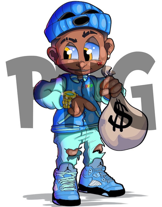 Crip Cartoon Character Drawings