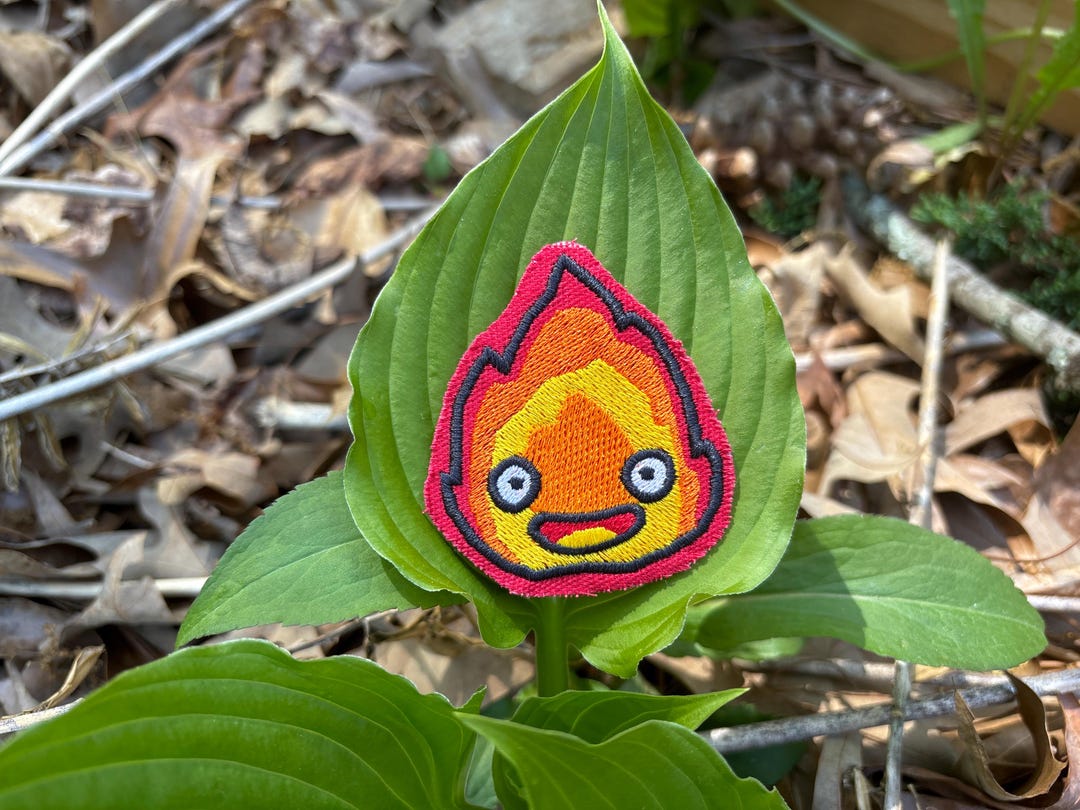 Cute Calcifer Patch (iron on Patch) - Etsy