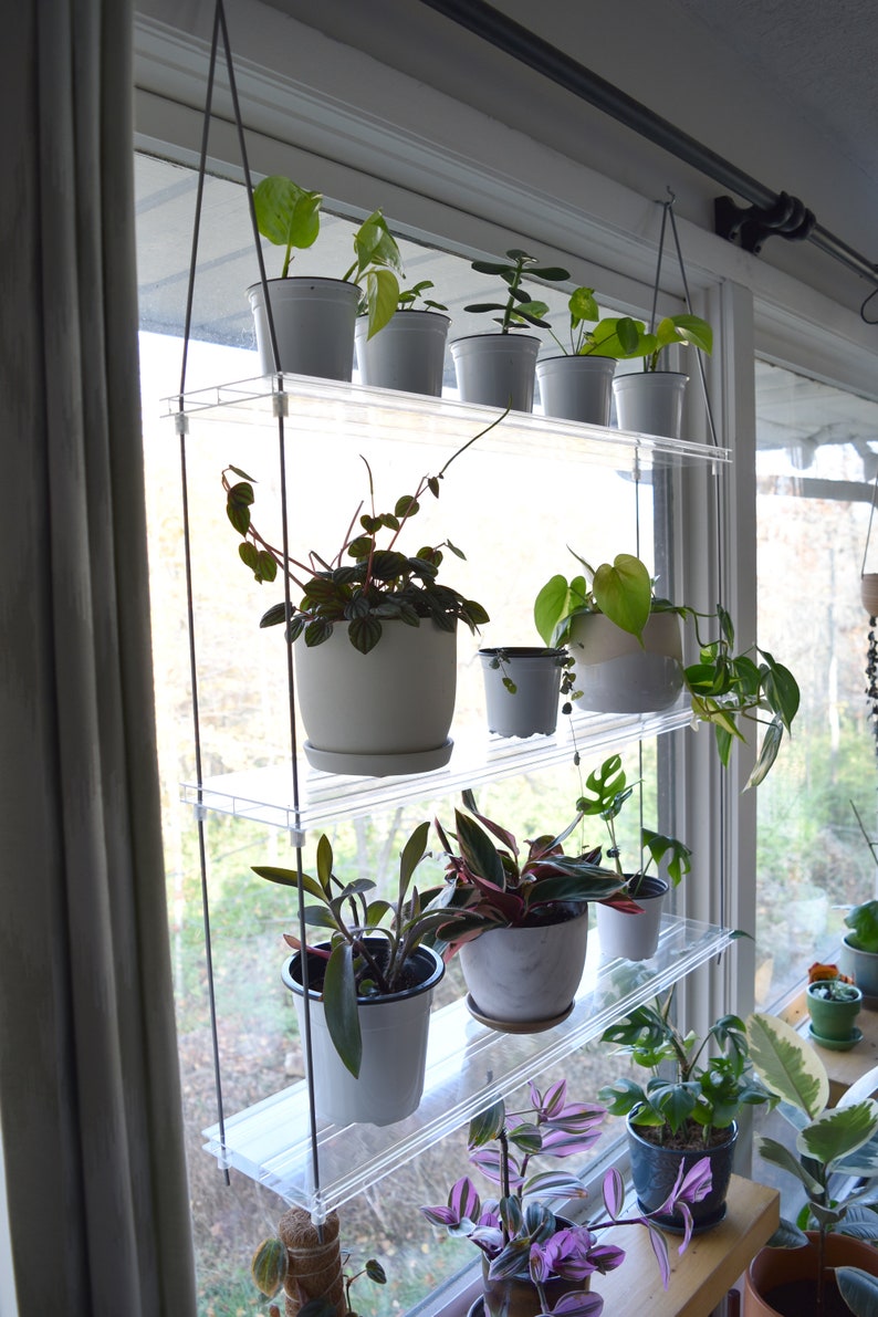 Clear Acrylic Window Plant Shelf Hanging Plant Shelf Indoor - Etsy Clear Acrylic Window Plant Shelf Hanging Plant Shelf Indoor - Etsy