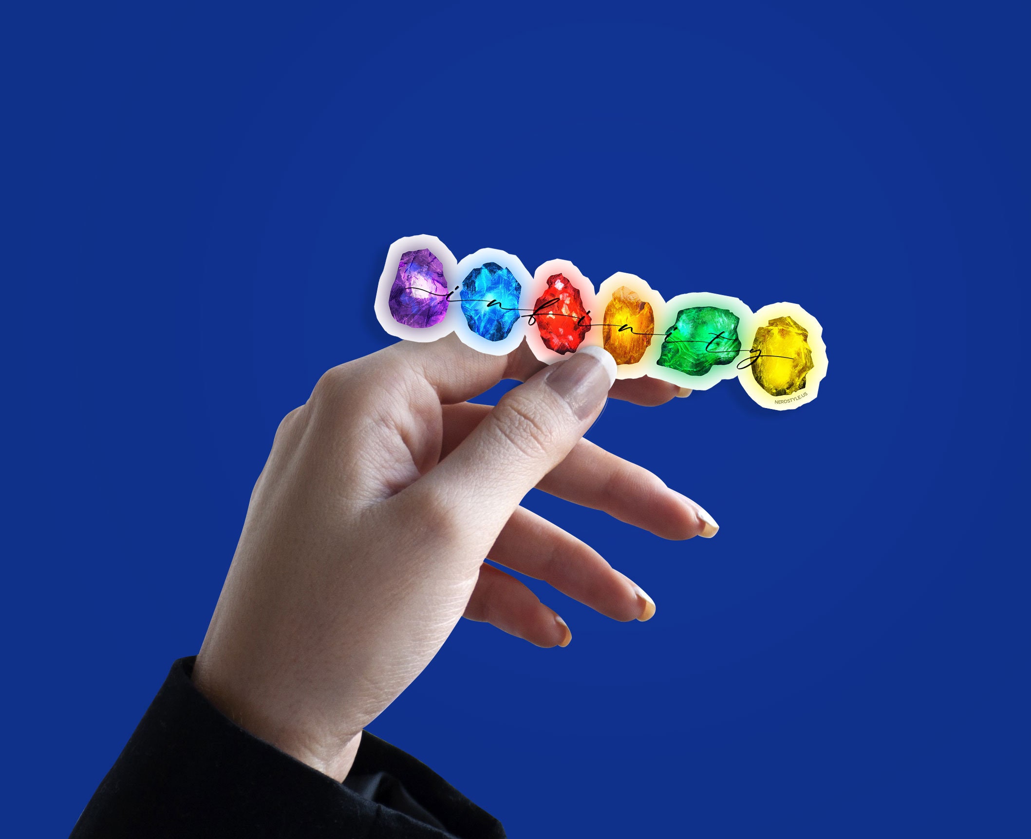 Infinity Stone Sticker Car Decal, Waterbottle Sticker, Laptop Sticker ...