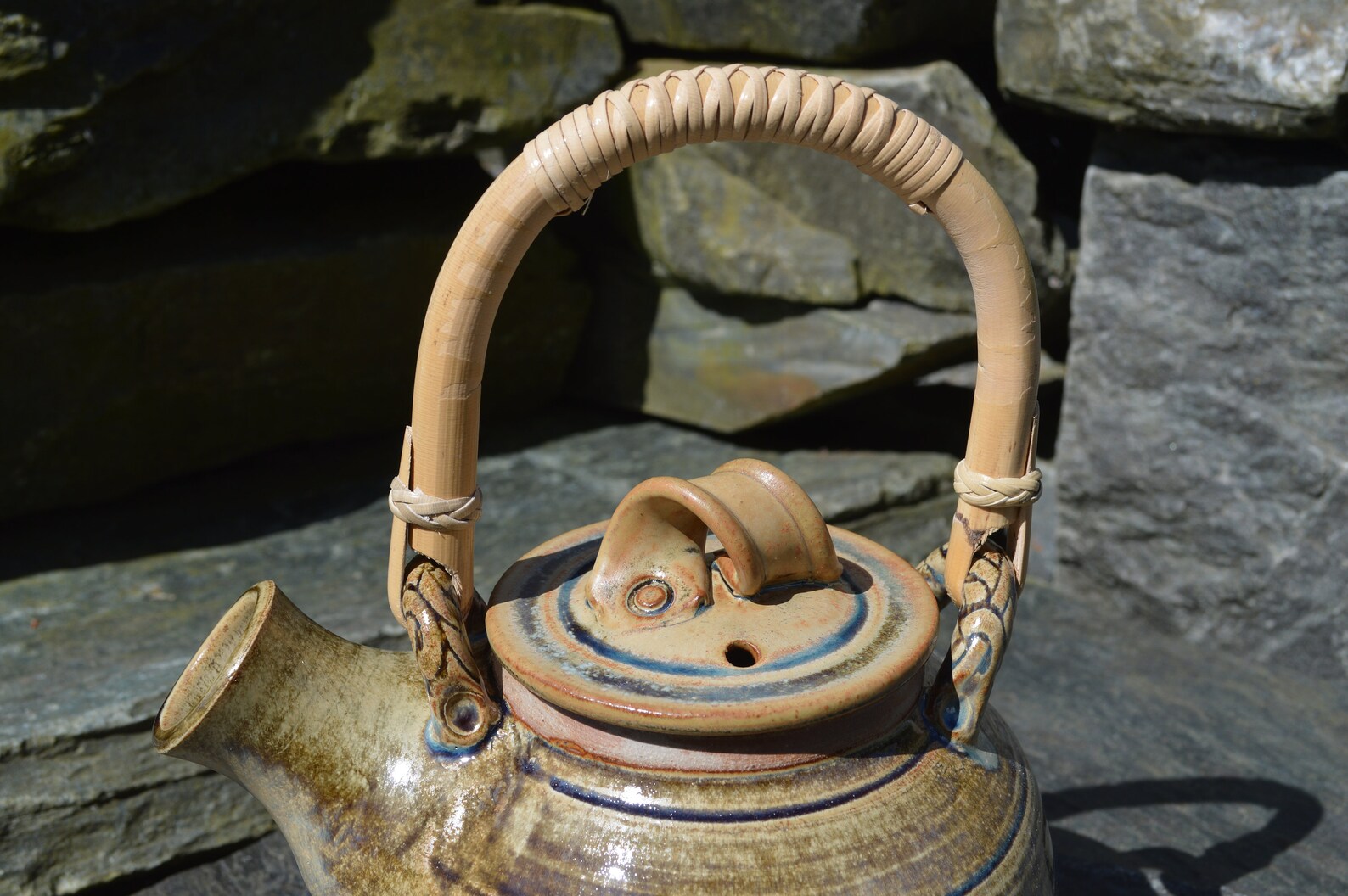 Irish Celtic Pottery 'tea Pot' - Etsy