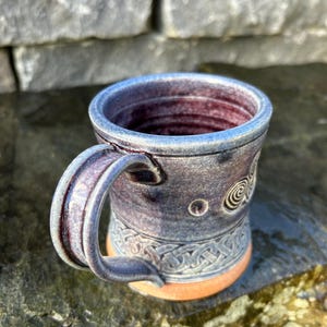 Irish Celtic Pottery Mug Coffee Tea - Etsy