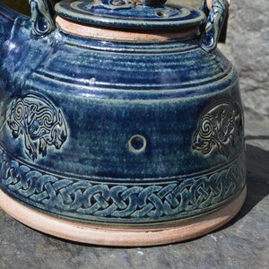 Irish Celtic Pottery 'tea Pot' - Etsy