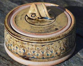 Irish Celtic Pottery 'tea Pot' - Etsy
