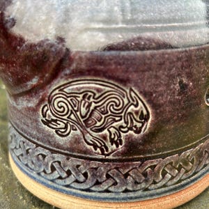 Irish Celtic Pottery 'tea Pot' - Etsy