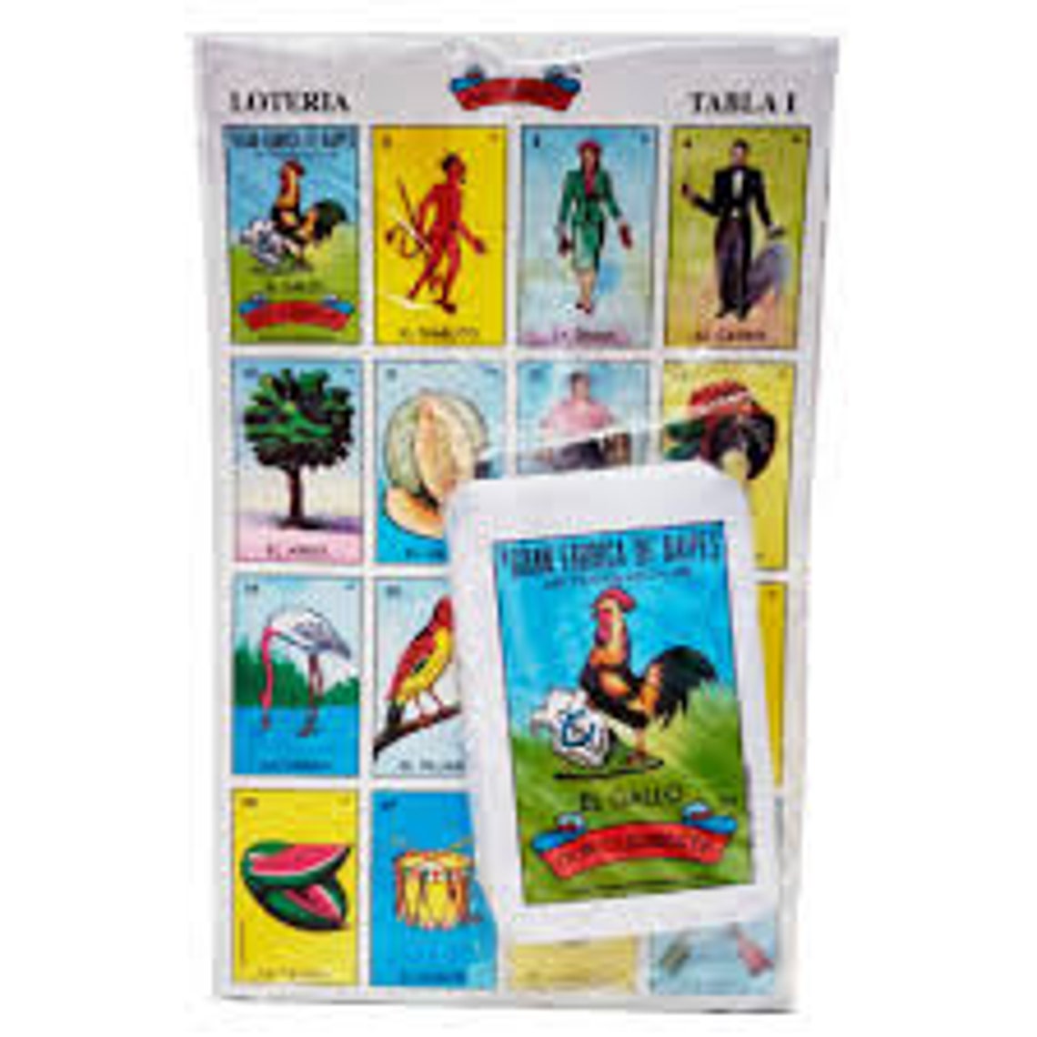 Loteria Game Set Don Clemente Mexican Bingo Etsy