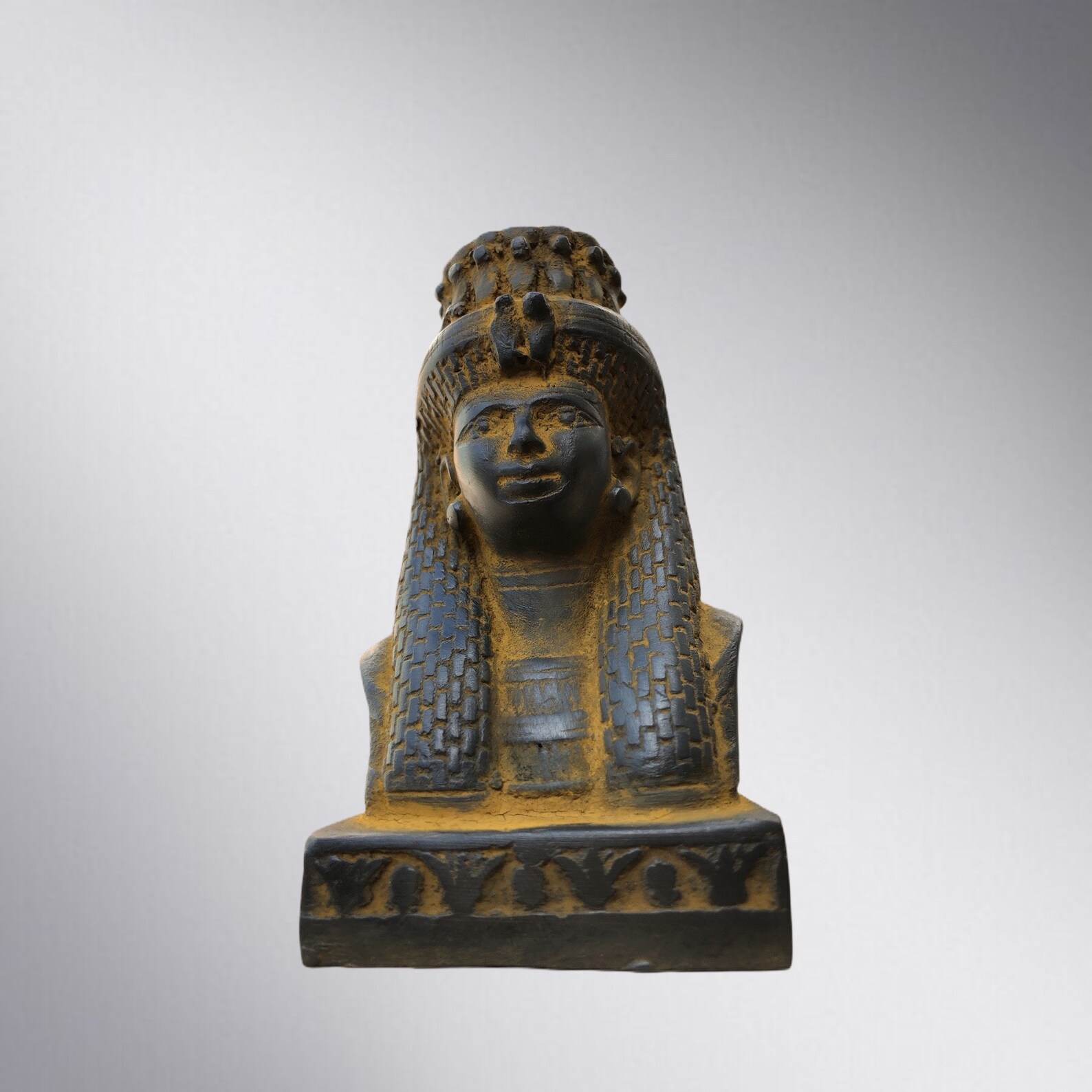 Cleopatra VII Bust Figurine Sculpture A Handcrafted Egyptian Queen ...