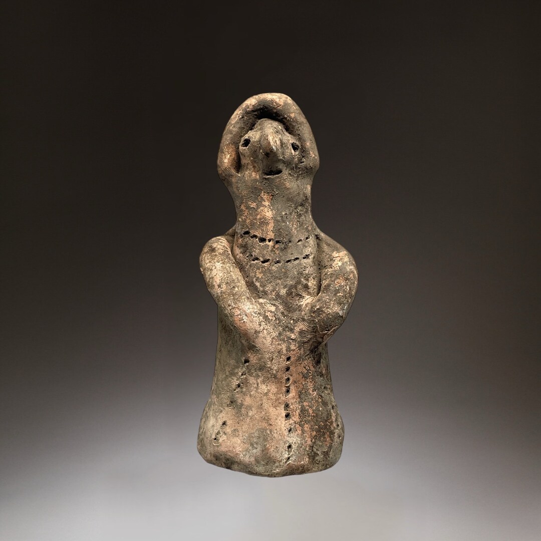 Ancient Near Eastern Terracotta Goddess Statue Carved Figurine Unique ...