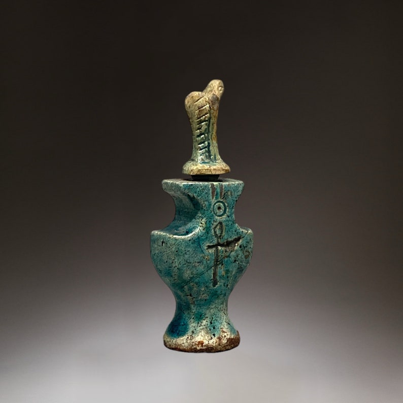 Ancient Egyptian Kohl Pot With Eyeliner Stick Authentic Historical ...