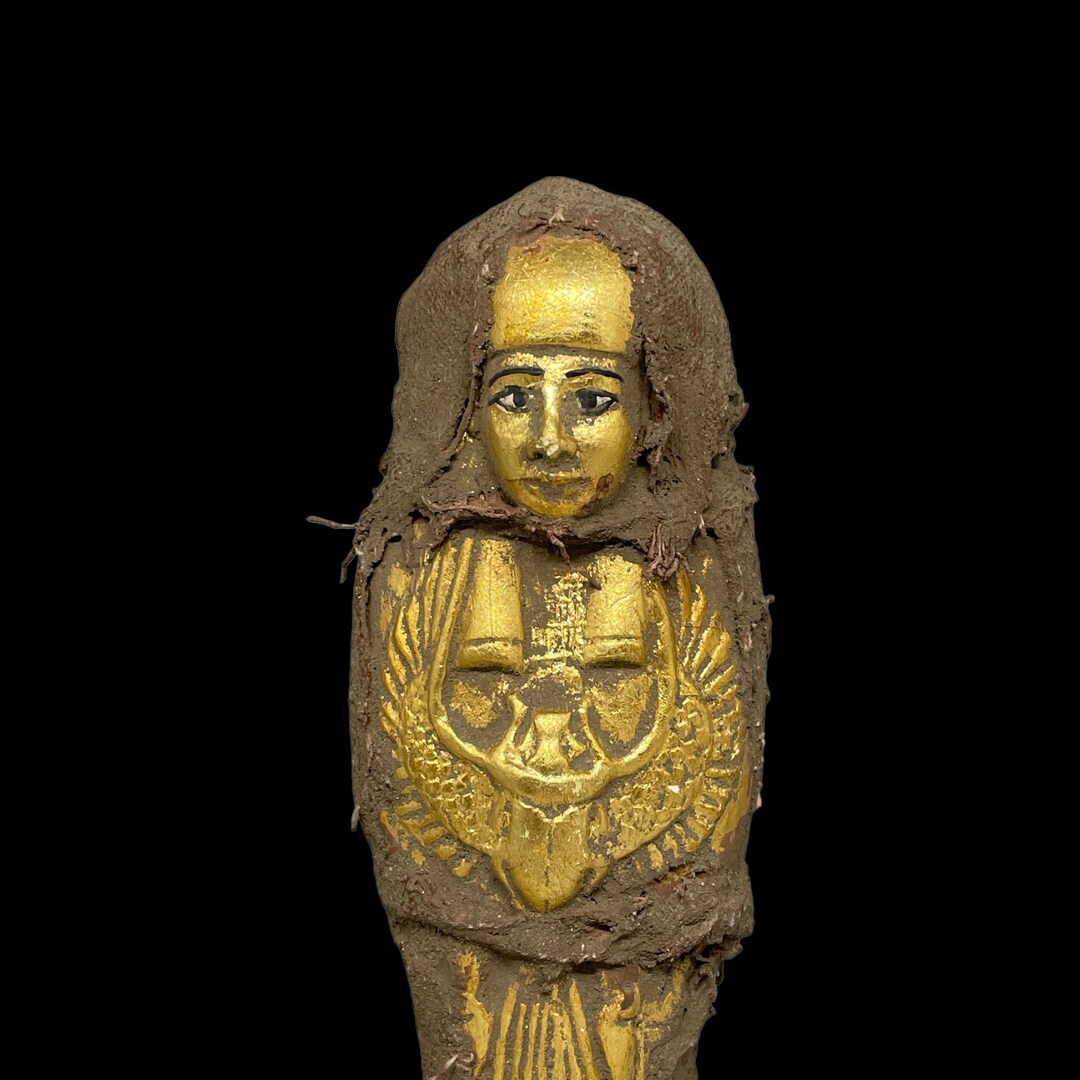 Egyptian Statue Ushabti / Mummified Shabti With Hieroglyphics Mummy ...