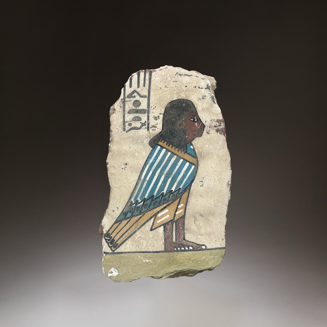 Marvelous Egyptian Relief Ba Bird - God of Pharaoh's Soul With ...