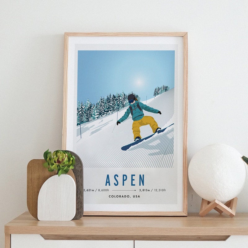 Ski Calligraphy - Etsy