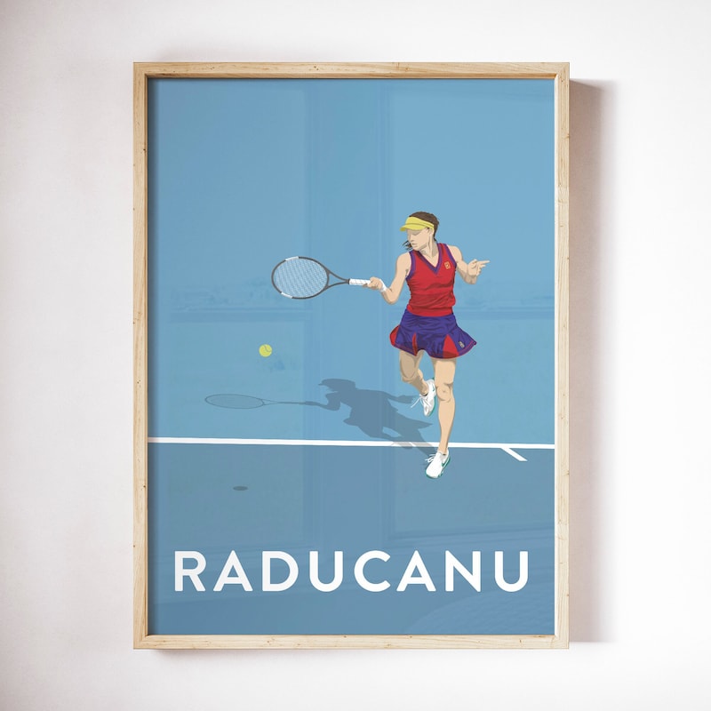 Emma Raducanu Poster - Etsy