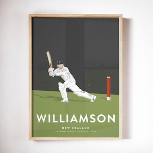 Kane Williamson - Etsy