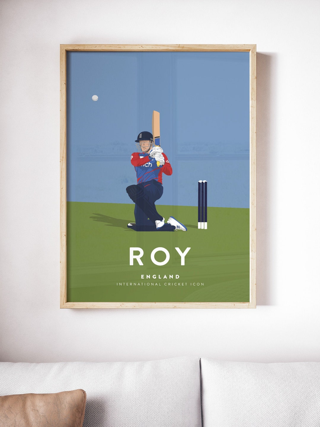 Jason Roy England Cricket A3 & A4 Poster - International Cricket Icon ...