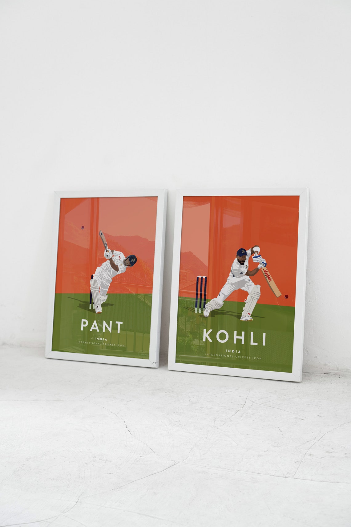 Virat Kohli India Cricket A3 & A4 Poster International - Etsy UK