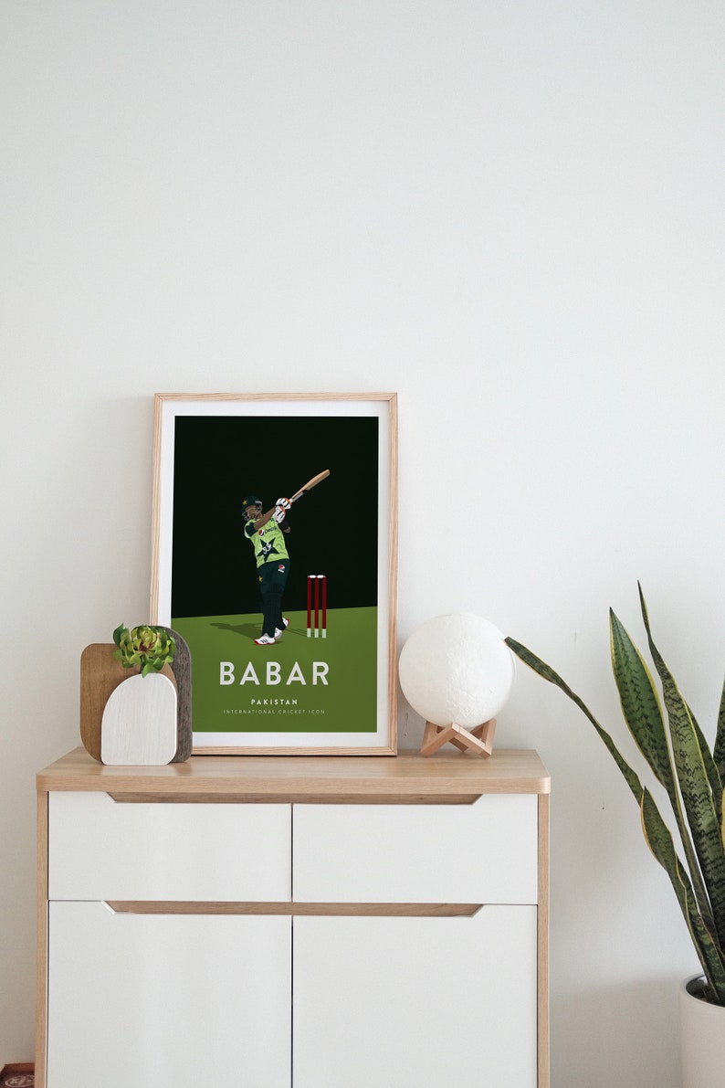 Babar Azam Pakistan Cricket A3 & A4 Poster International - Etsy