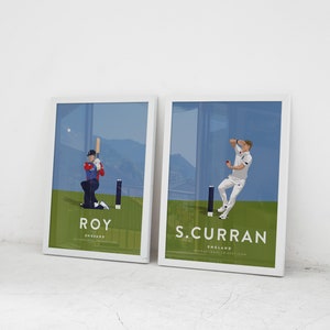 Jason Roy England Cricket A3 & A4 Poster - International Cricket Icon ...