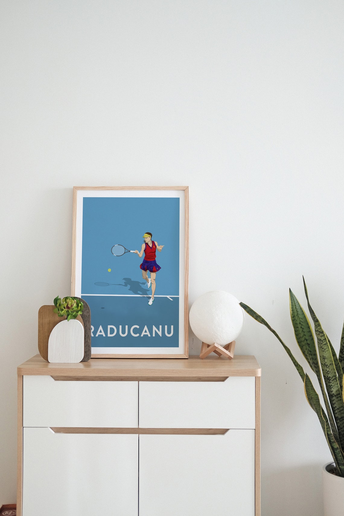 Emma Raducanu Art Print Tennis Player Poster Us Open Print | Etsy UK