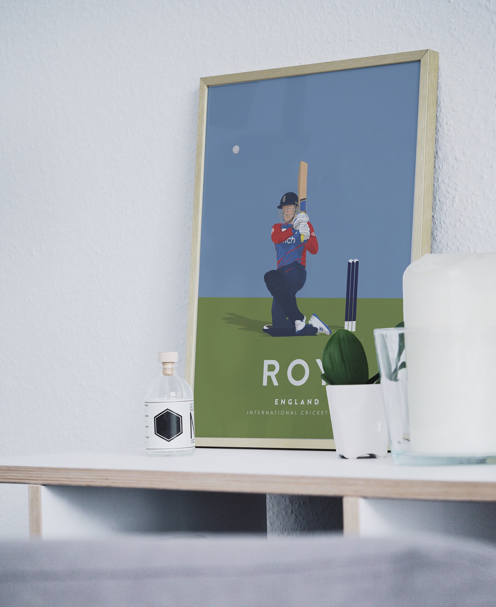 Jason Roy England Cricket A3 & A4 Poster - International Cricket Icon ...