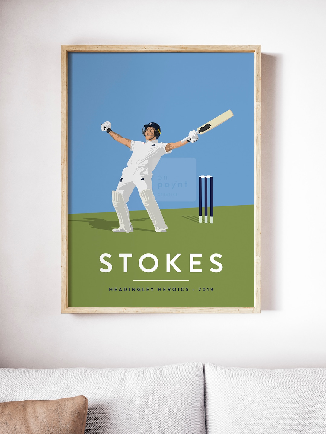 Ben Stokes England Cricket Team - Headingley Heroics Ashes Test Match ...