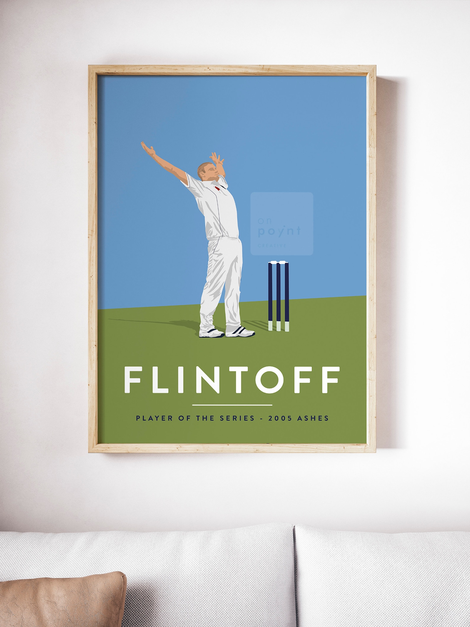 Andrew 'freddie' Flintoff England Cricket Player of - Etsy UK
