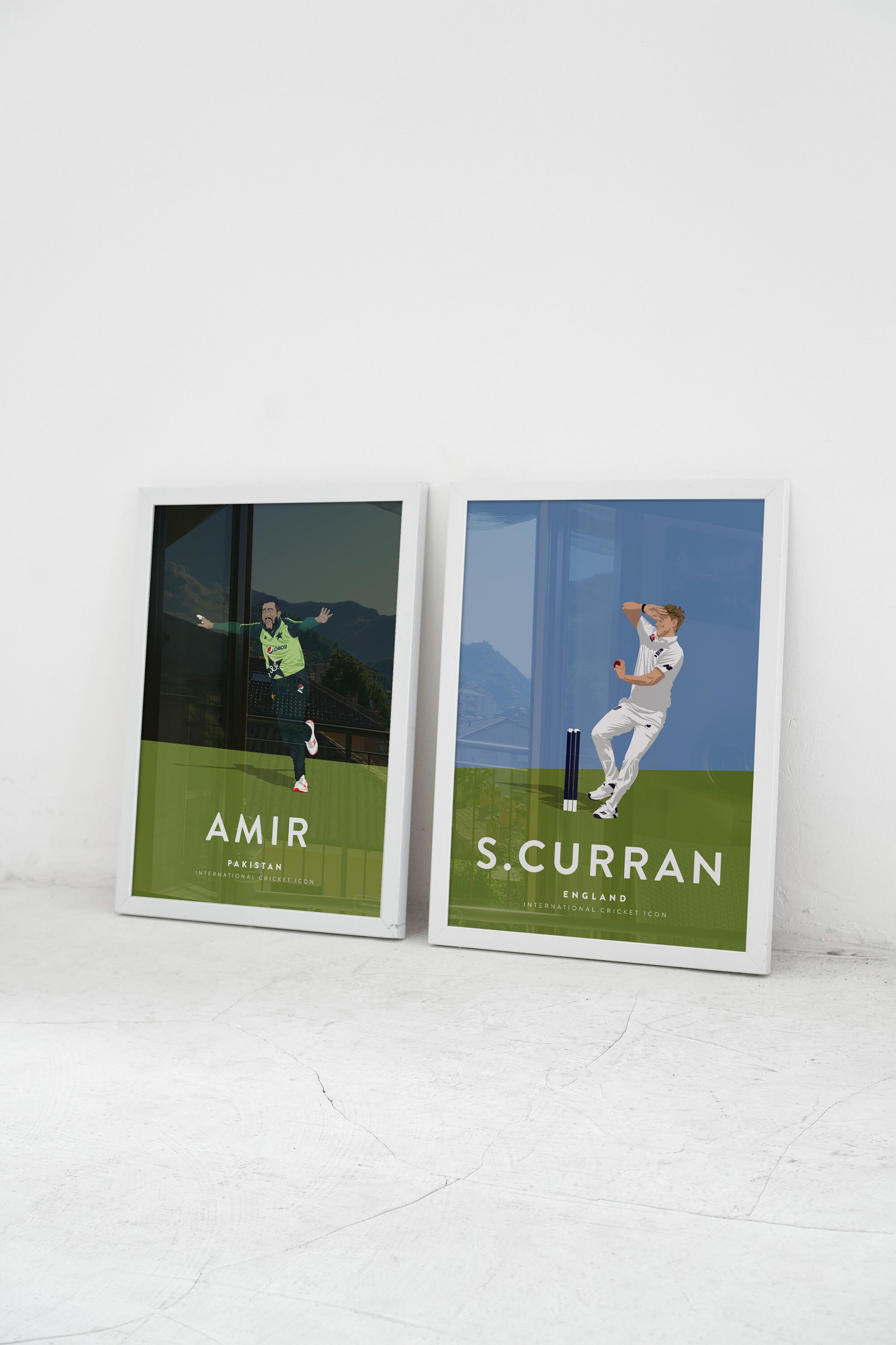 Sam Curran England Cricket A3 & A4 Poster International | Etsy