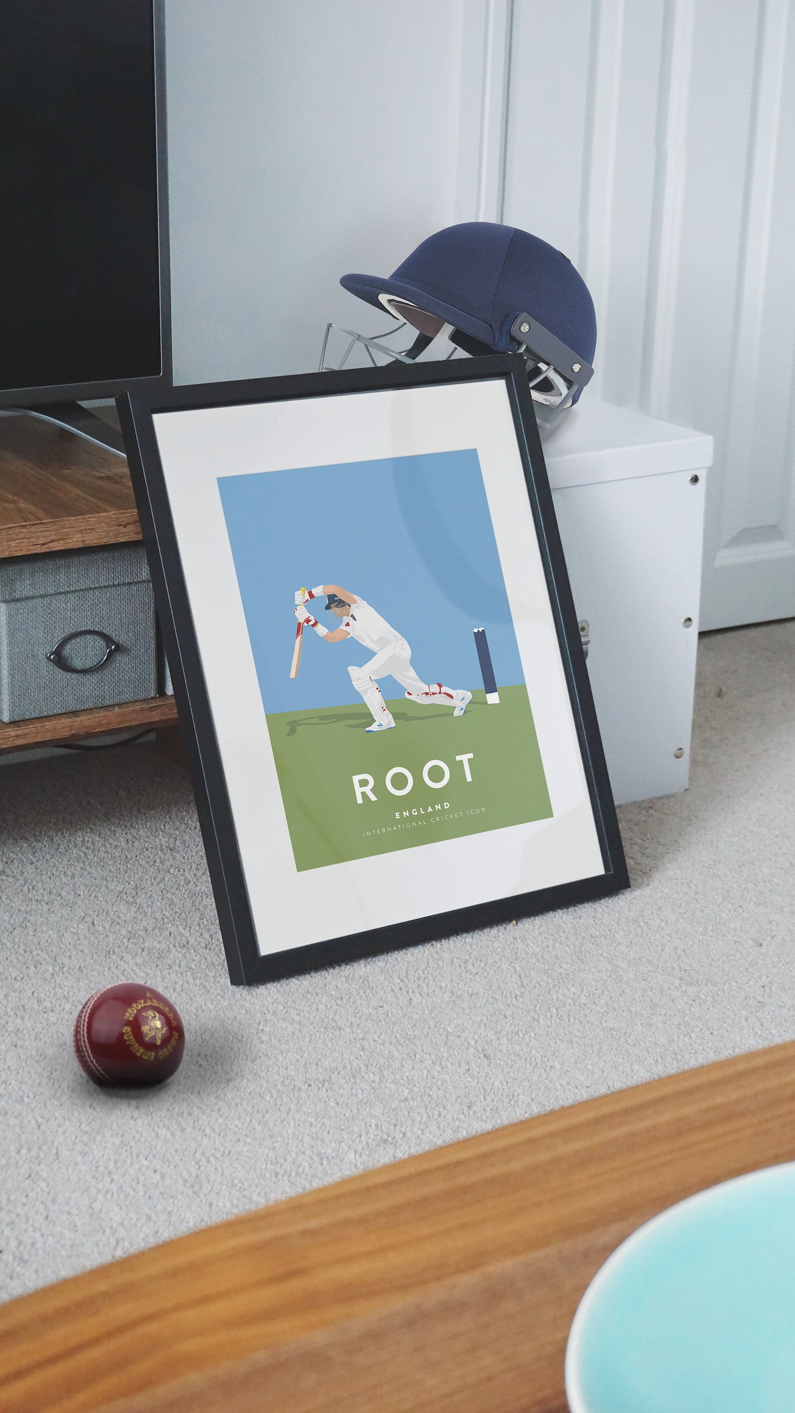 Joe Root Poster England Cricket Team - International Batting Icon ...
