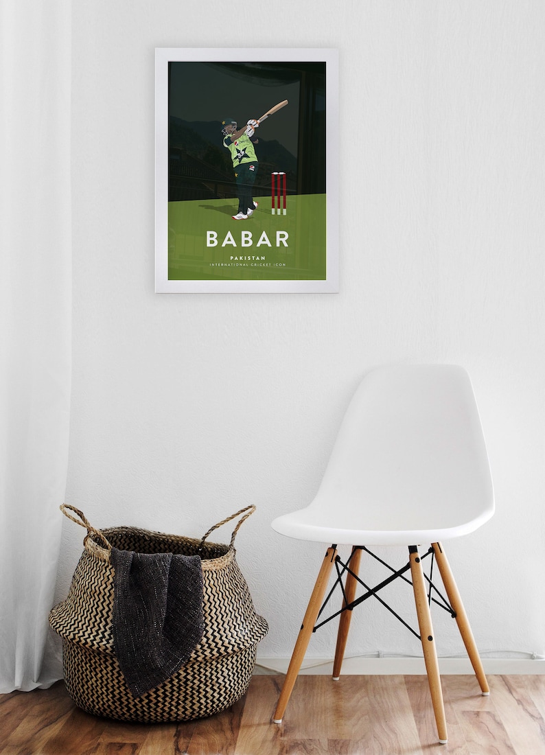 Babar Azam Pakistan Cricket A3 & A4 Poster International - Etsy UK