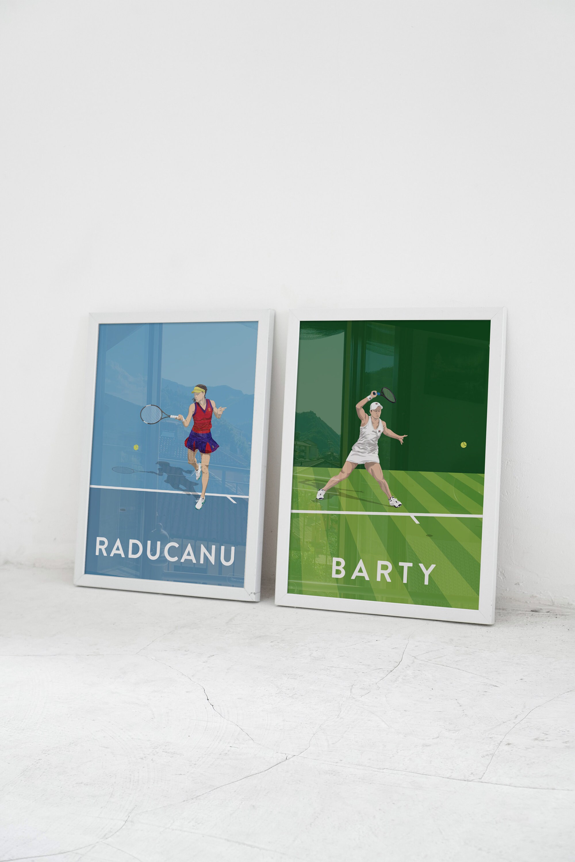 Emma Raducanu Art Print Tennis Player Poster Us Open Print - Etsy UK