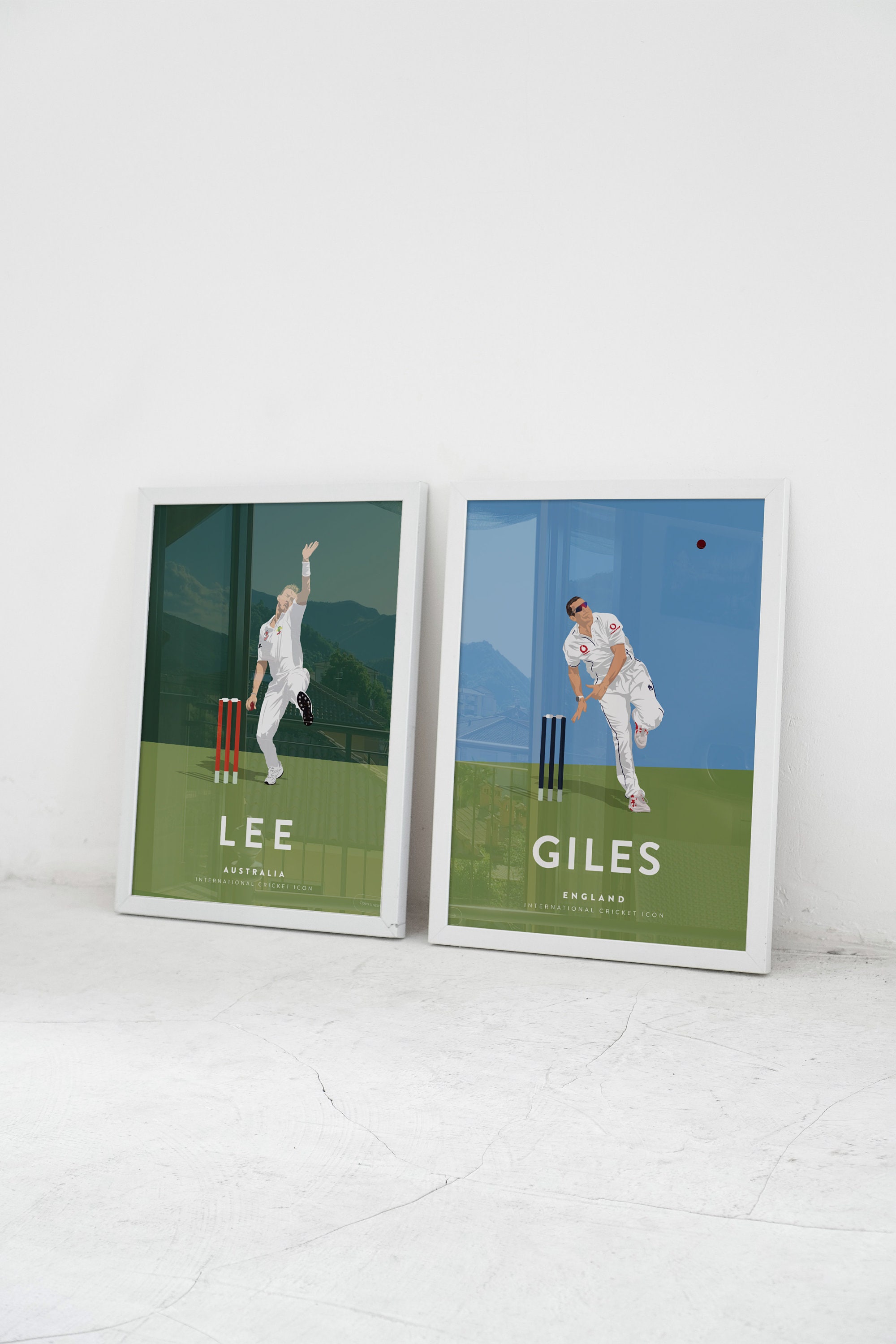 Brett Lee Australian Cricketer - Cricket Icon Player Print A3/A4 - Etsy