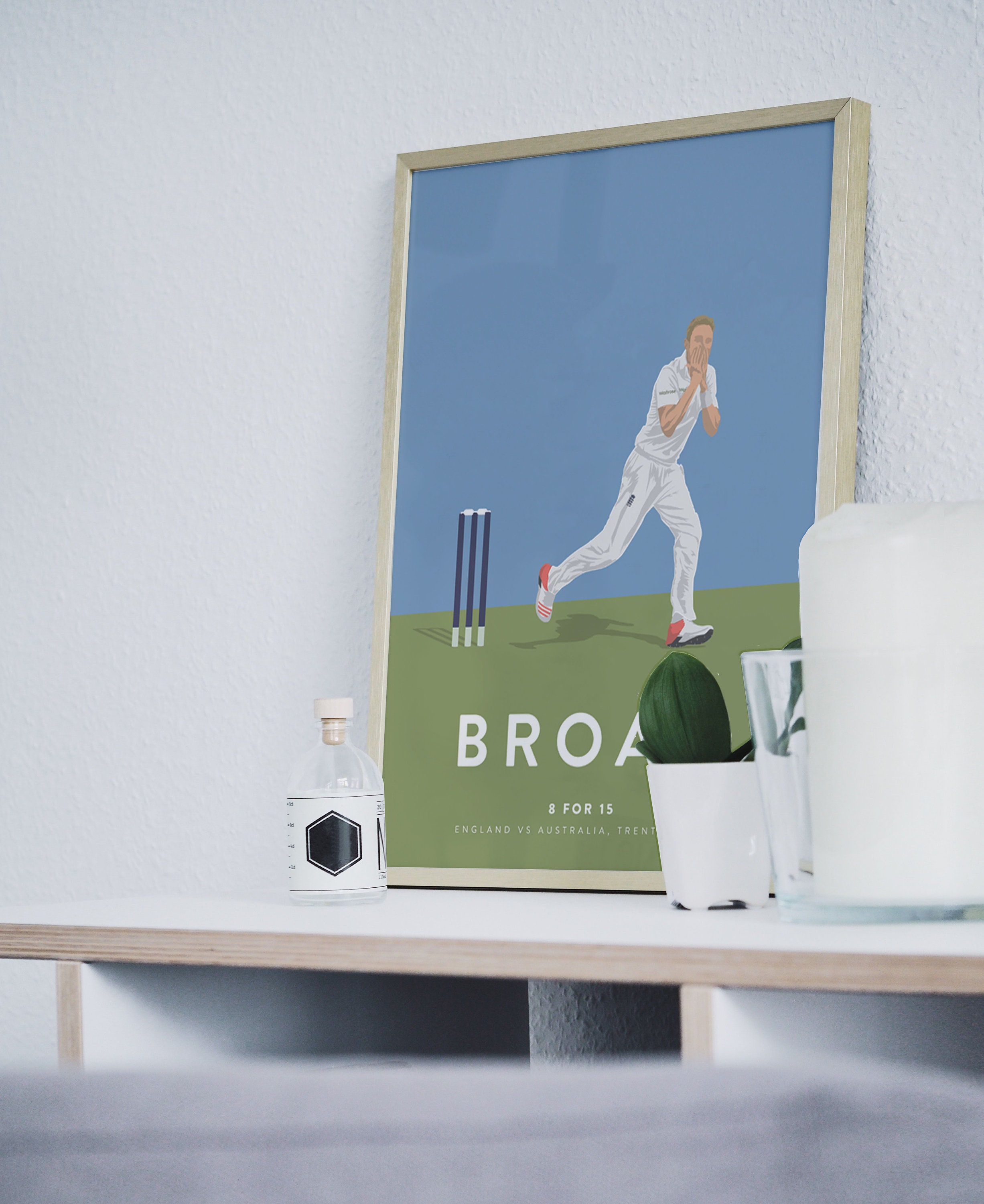 Stuart Broad 8-15 England Cricket Player A3/A3 Print/poster - Etsy UK