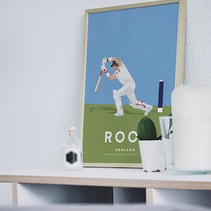 Joe Root Poster England Cricket Team - International Batting Icon ...