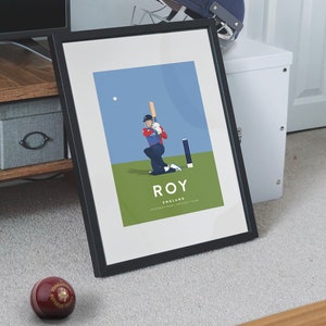 Jason Roy England Cricket A3 & A4 Poster - International Cricket Icon ...