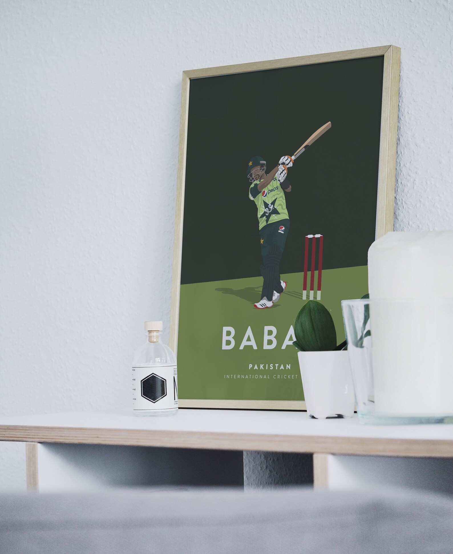 Babar Azam Pakistan Cricket A3 & A4 Poster - International Cricket Icon ...