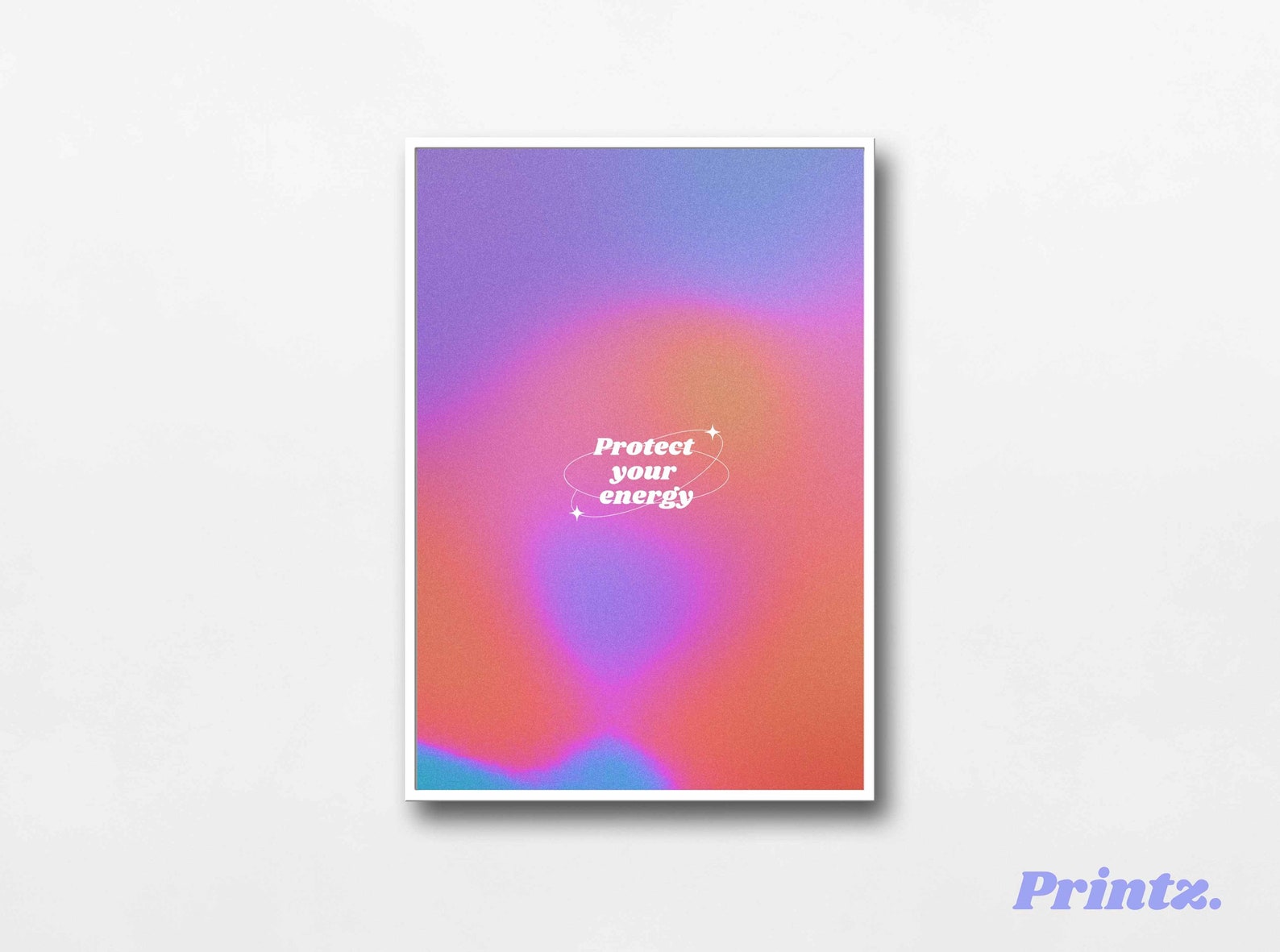 Protect Your Energy Poster Printable Wall Art Poster Wall - Etsy