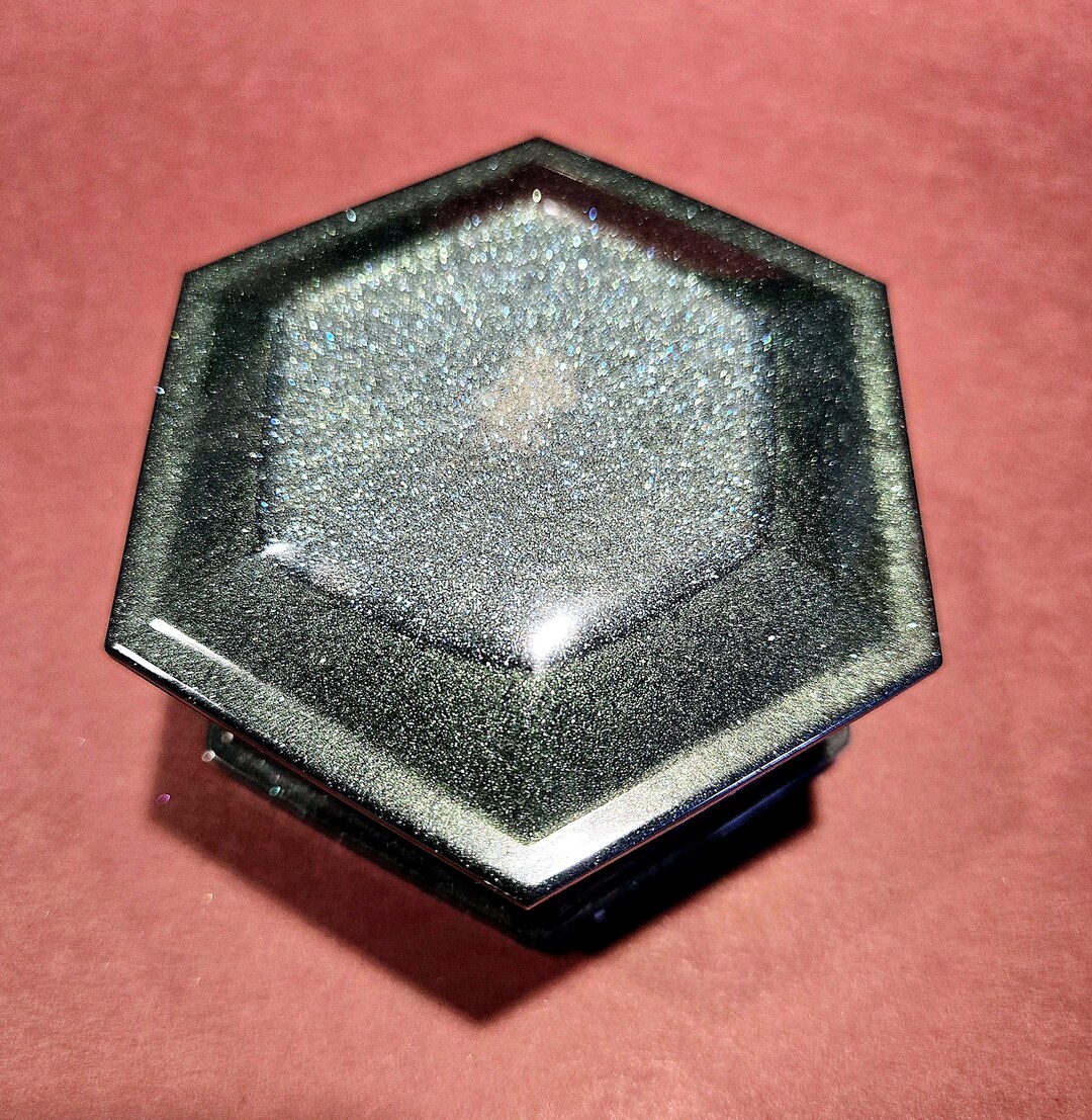 Emerald Hexagon Jewel Box - Etsy