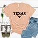 Vintage Texas Shirt, Texas Fan Shirt, Distressed Texas Shirt, Texas ...