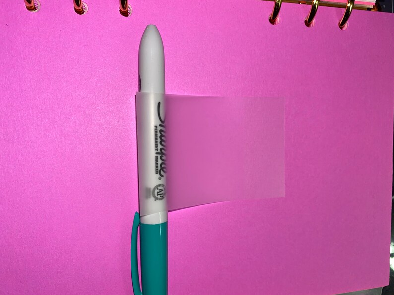 Transparent Waterproof Sticky Notes & Regular Sticky Notes - Etsy Denmark