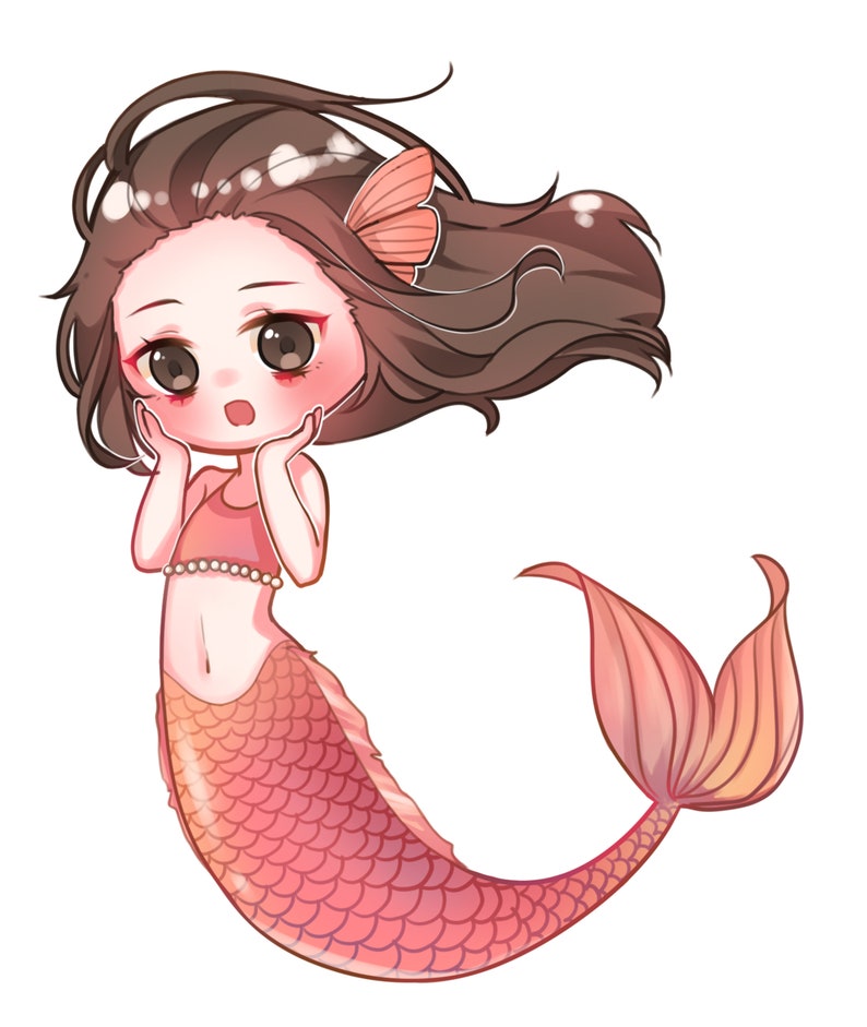 Cute Anime Chibi Custom Cute Chibi Chibi Couple Portrait | Etsy