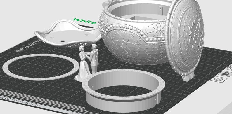Anastasia Music Box STL Files: 3D Print Design (digital Download) - Etsy