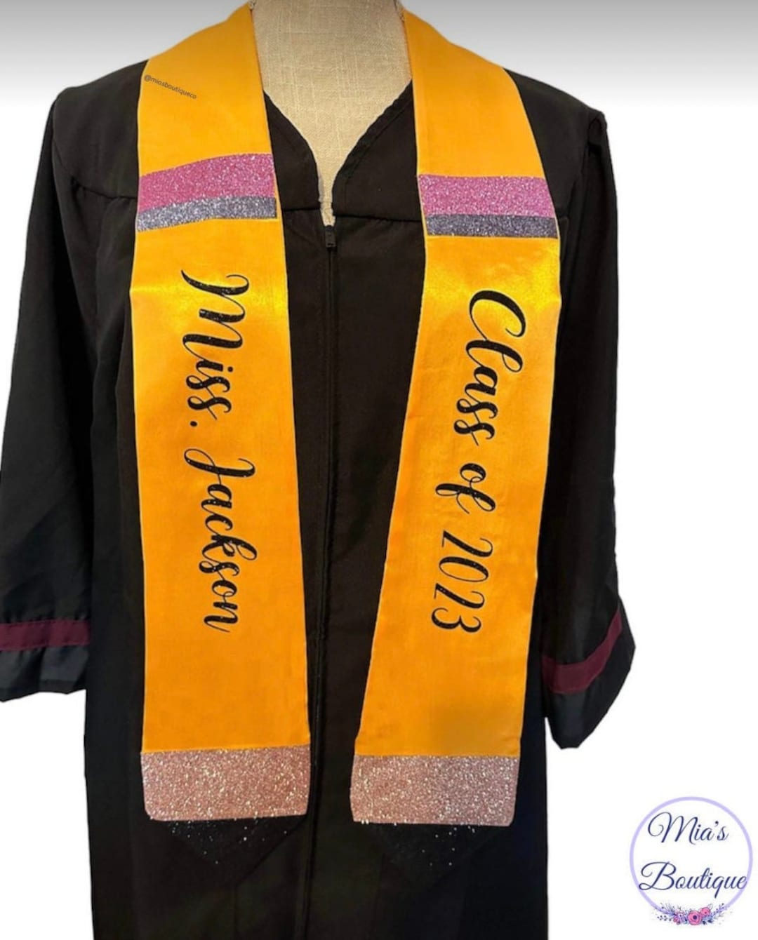 Teacher Custom Graduation Pencil Stole - Etsy