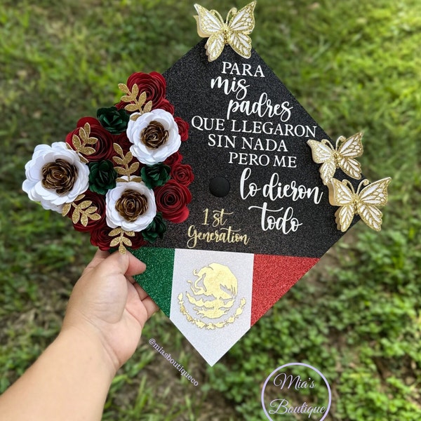 Mexican Graduation Cap Topper - Etsy