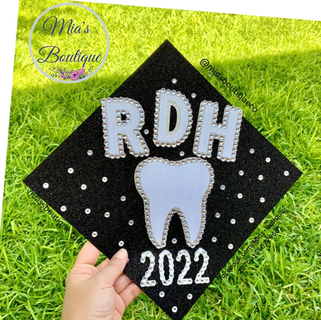 Dental Graduation Cap Topper/ Dental Graduation Cap/ Personalize ...