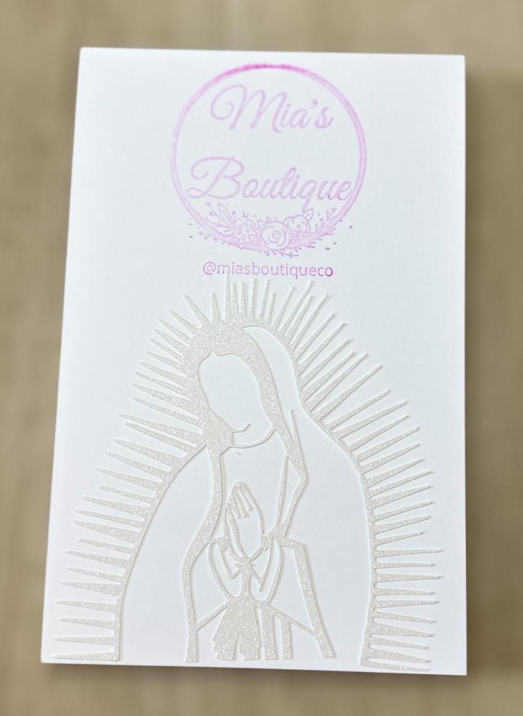 Virgen De Guadalupe Cut Out, Virgin Mary Cut Out to Place on DIY ...