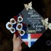 Custom Dominican Flag Graduation Cap Topper Personalized Floral Grad ...