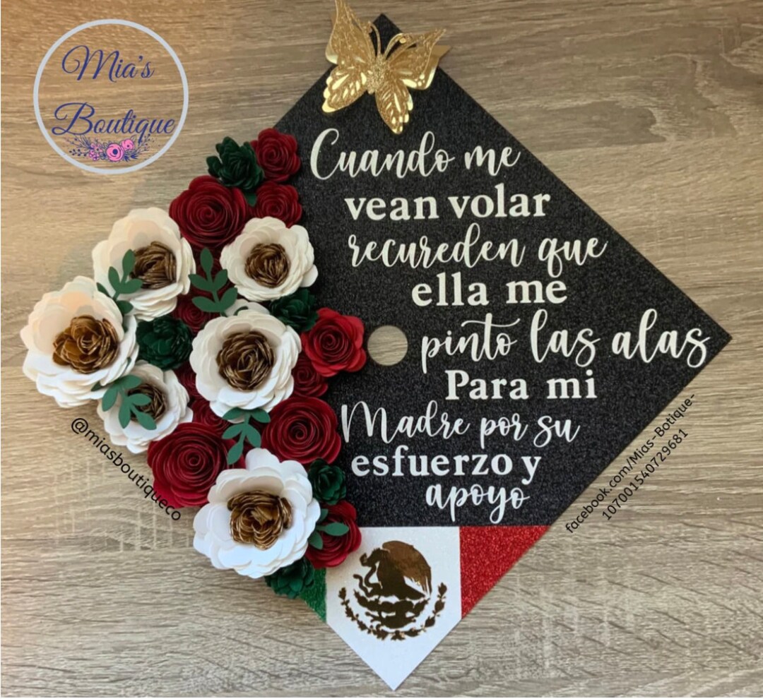Custom Mexico Graduation Cap Topper Custom Mexico Graduation Cap ...