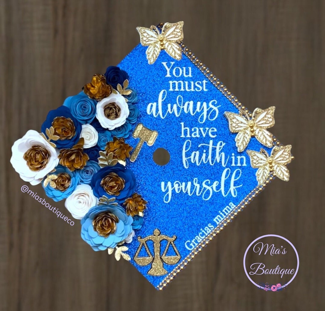 Custom Graduation Cap Topper Law Graduation Cap Topper Graduation Cap ...